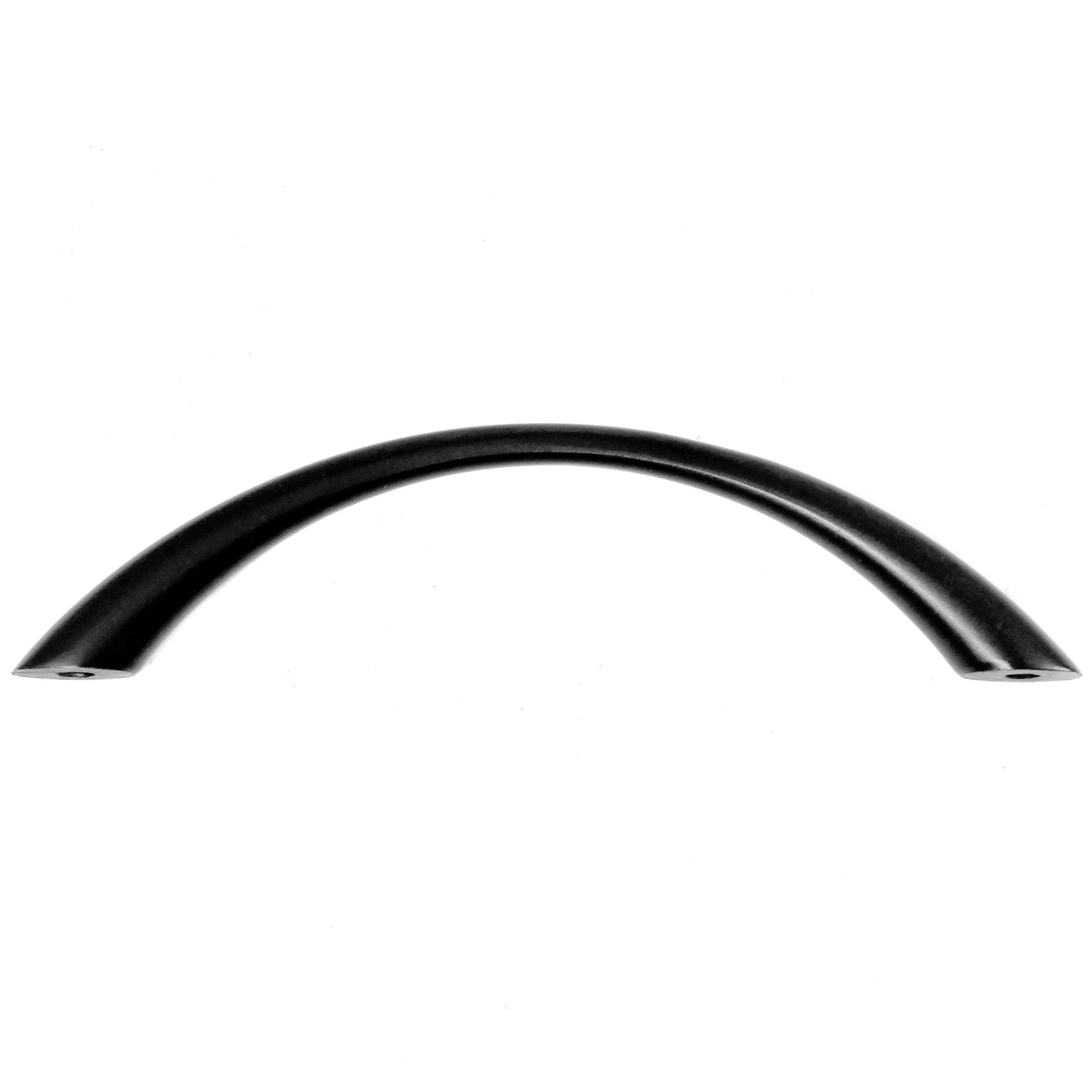 Laurey 128Mm Tapered Bow Pull - Matte Black - Wayfair Canada
