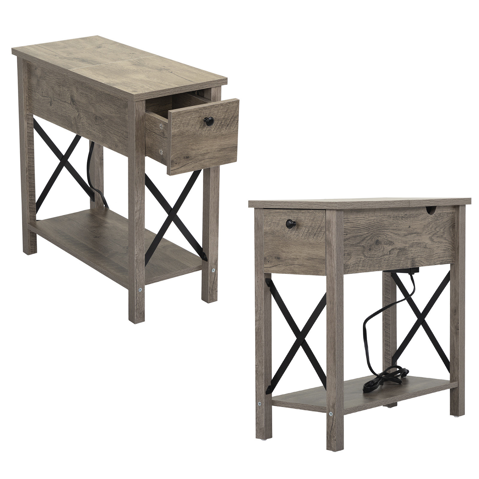 Gracie Oaks Jamore End Table Set | Wayfair