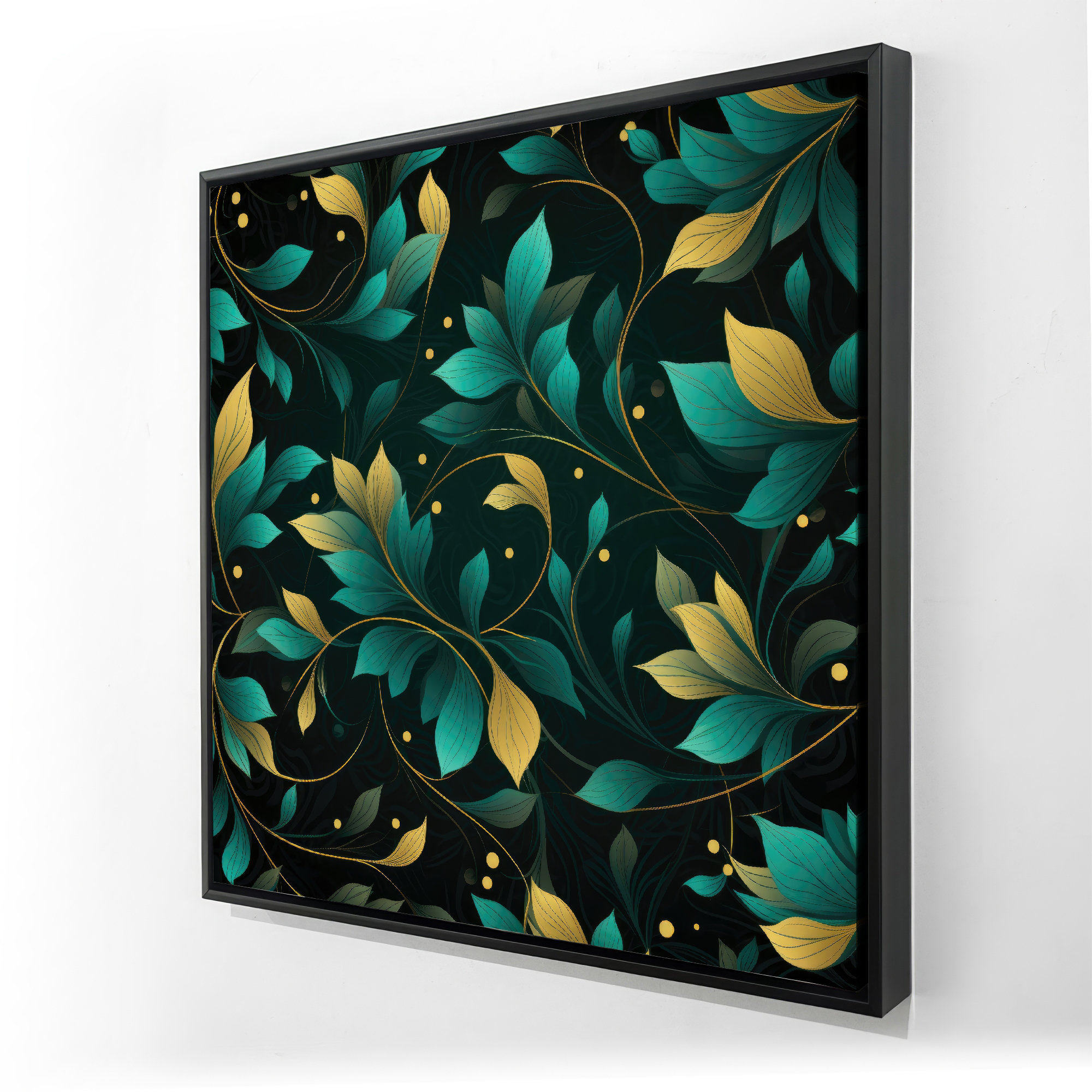 Concius Sales Twirling twigs - 36"x36" Framed canvas | Wayfair