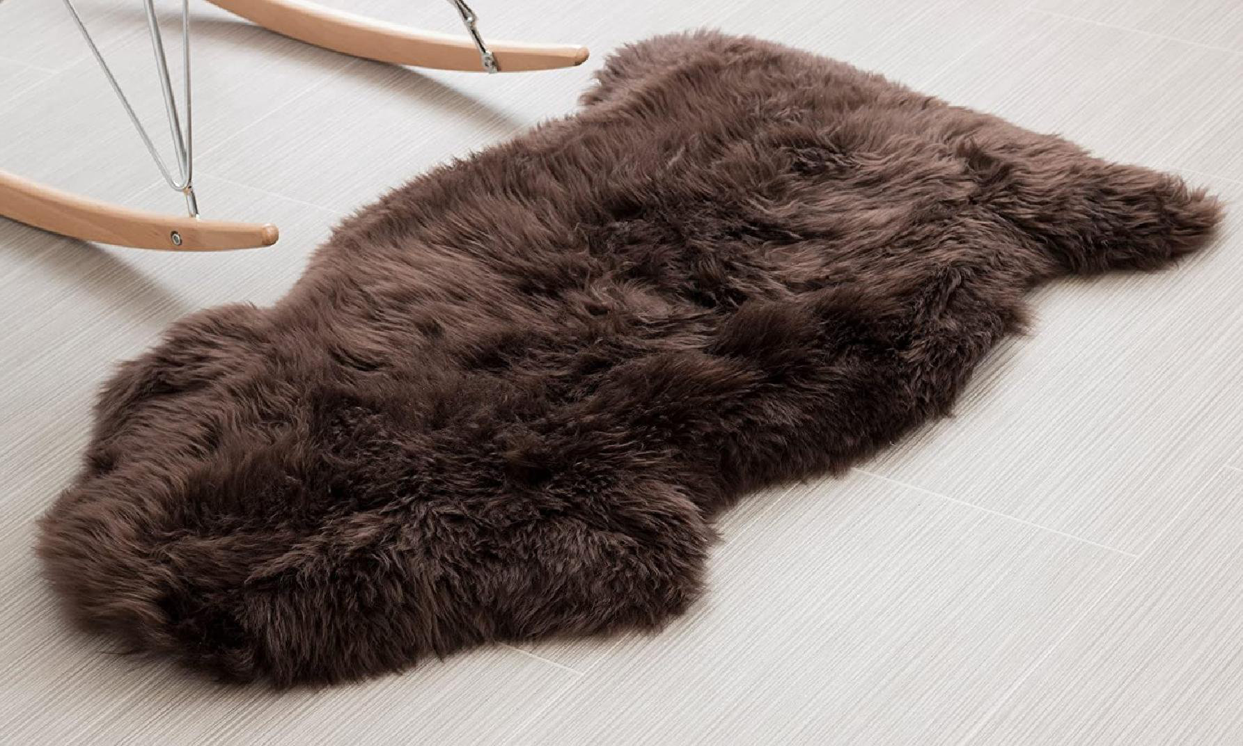 Mercer41 Ingry Handmade Leather Brown Machine Washable Indoor/Outdoor ...