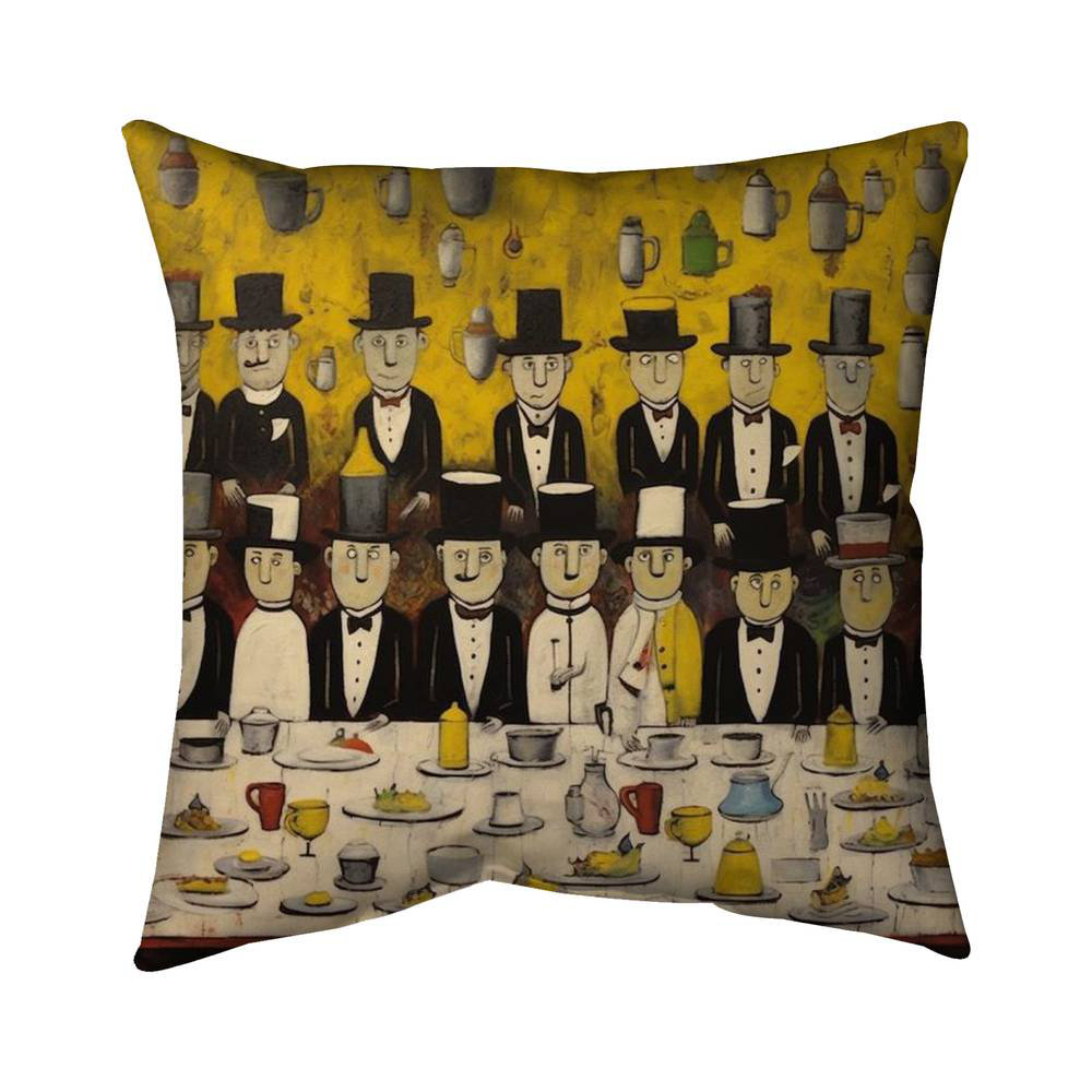 Begin Edition International Inc. Discreet Banquet Throw Pillow - Food ...