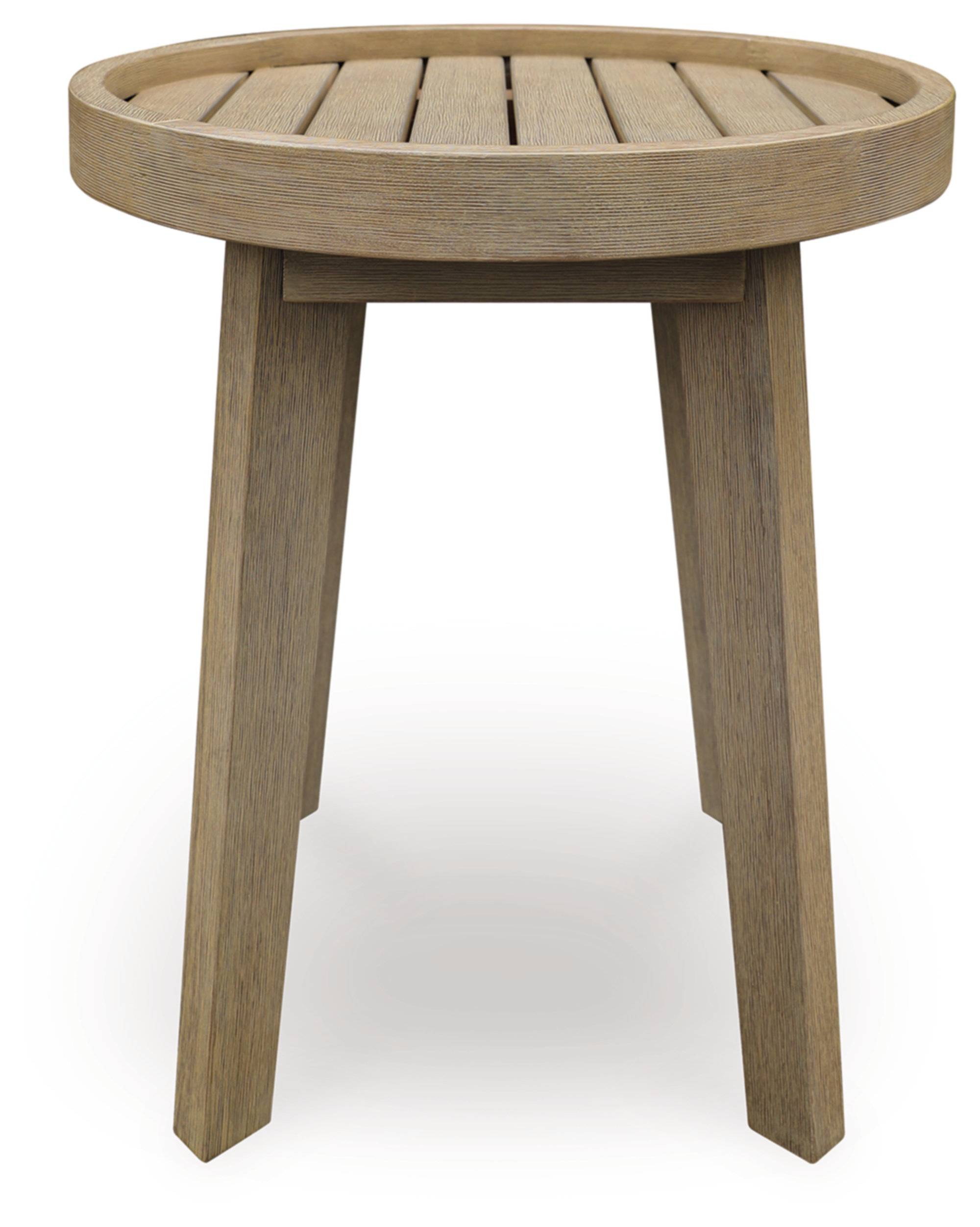 Signature Design by Ashley Coastal Reef Outdoor Round End Table | Wayfair