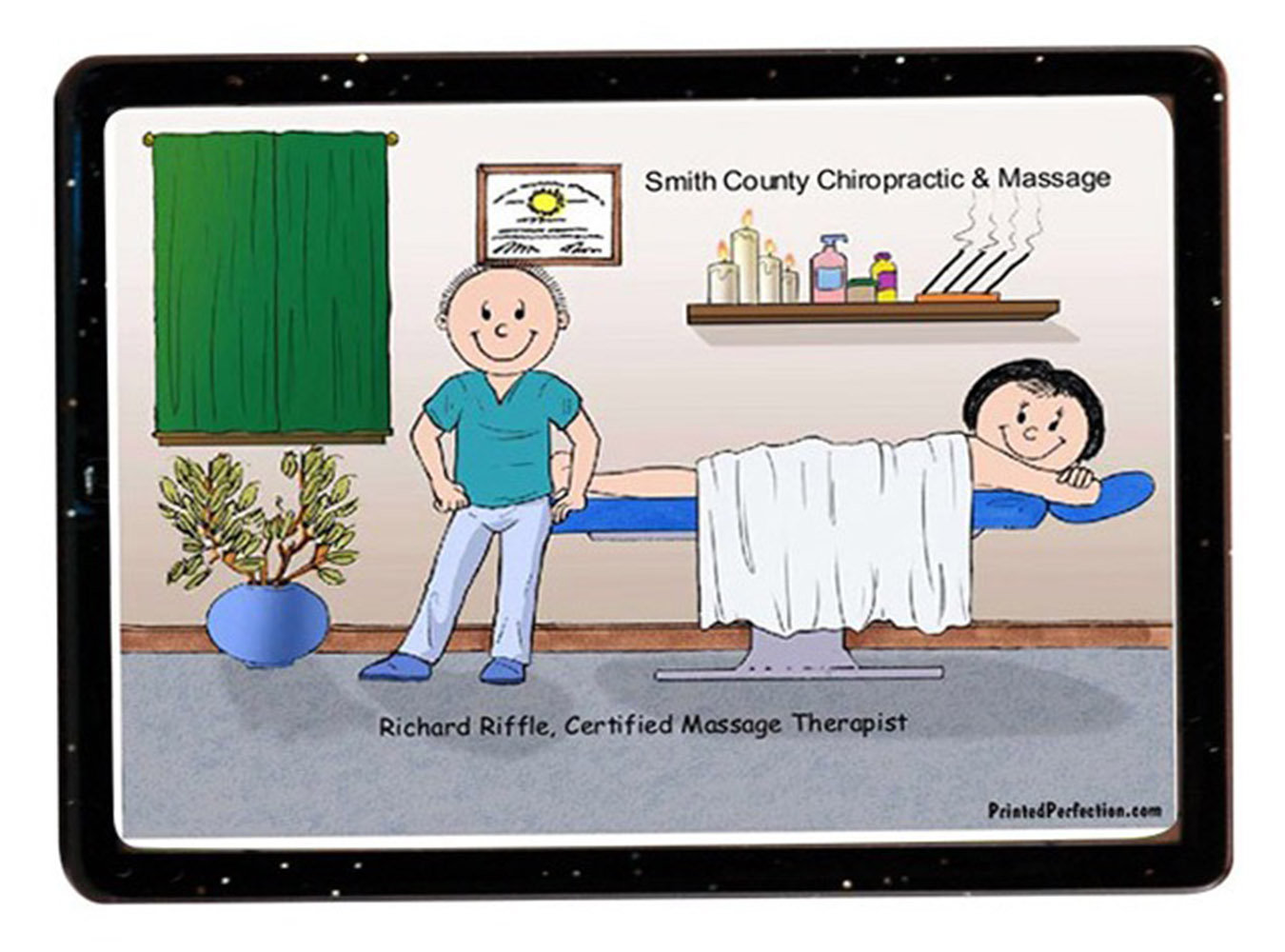 Printed Perfection Personalized Massage Therapist - Male, Male Client ...