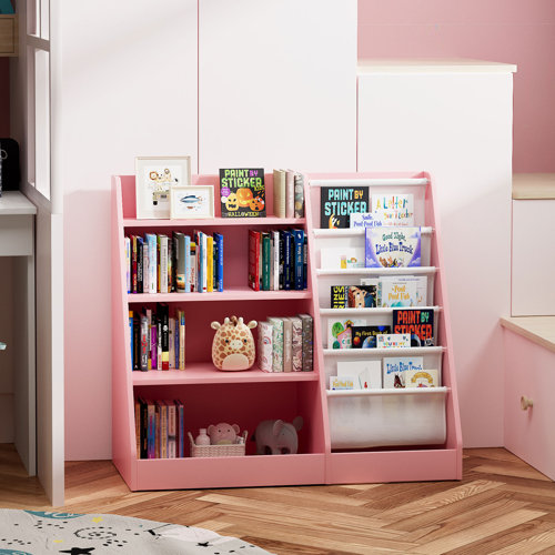 Pink Bookcases You'll Love | Wayfair