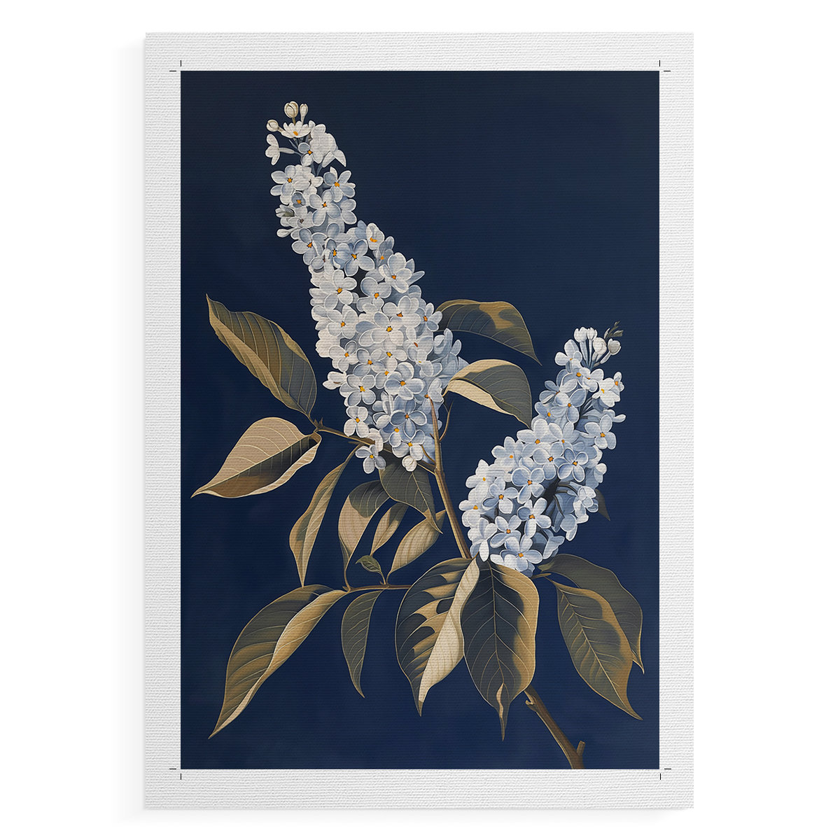 Red Barrel Studio® FLORAL Series CLXX -Canvas Print Only - NOT FRAMED ...