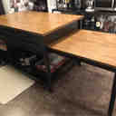 Kingstown Home Spadina Kitchen Island with Solid + Manufactured Wood ...