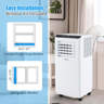 Costway 6500 Btu(10000 Btu Ashrae) Portable Air Conditioner 3 -in-1 Air ...