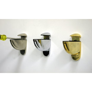 Black Glass Wall & Display Shelves You'll Love | Wayfair