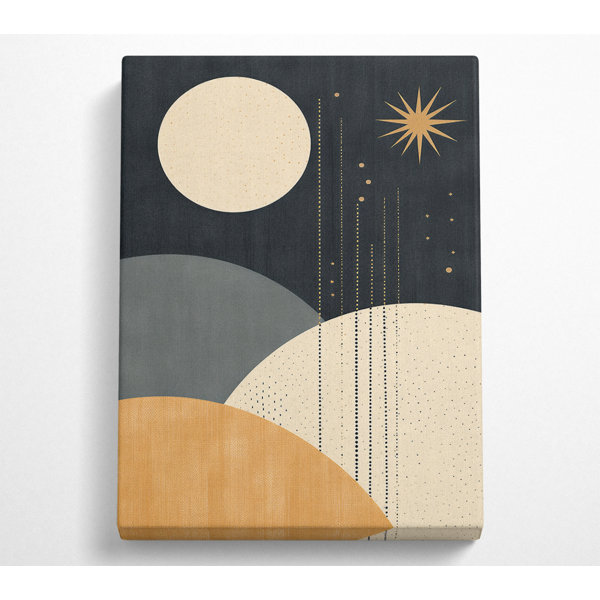 Bright Star Boho Galaxy - Single Picture Frame Art Prints on Canvas ...