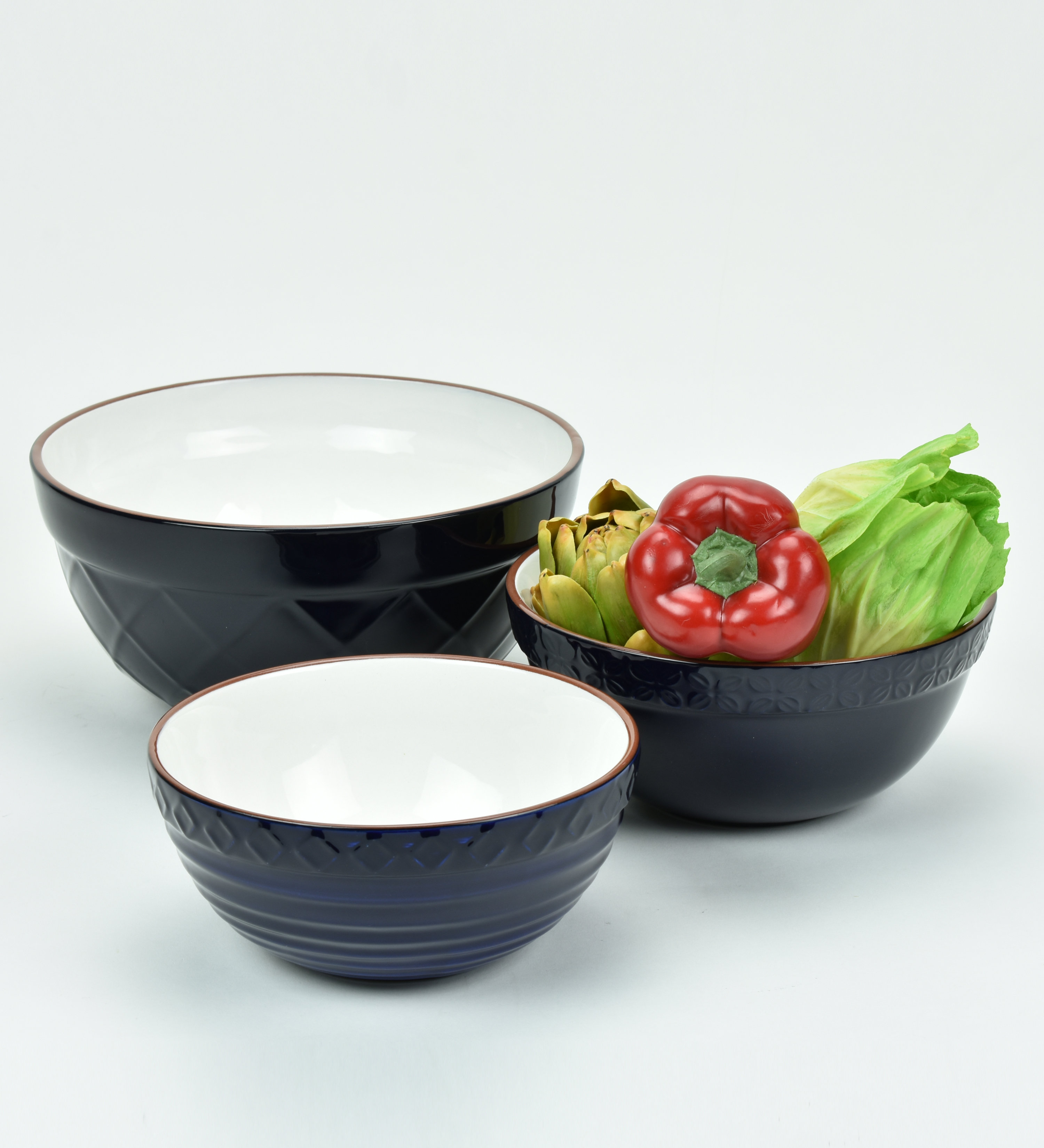 Omniware 3 Piece Mixing Bowl Set & Reviews | Wayfair