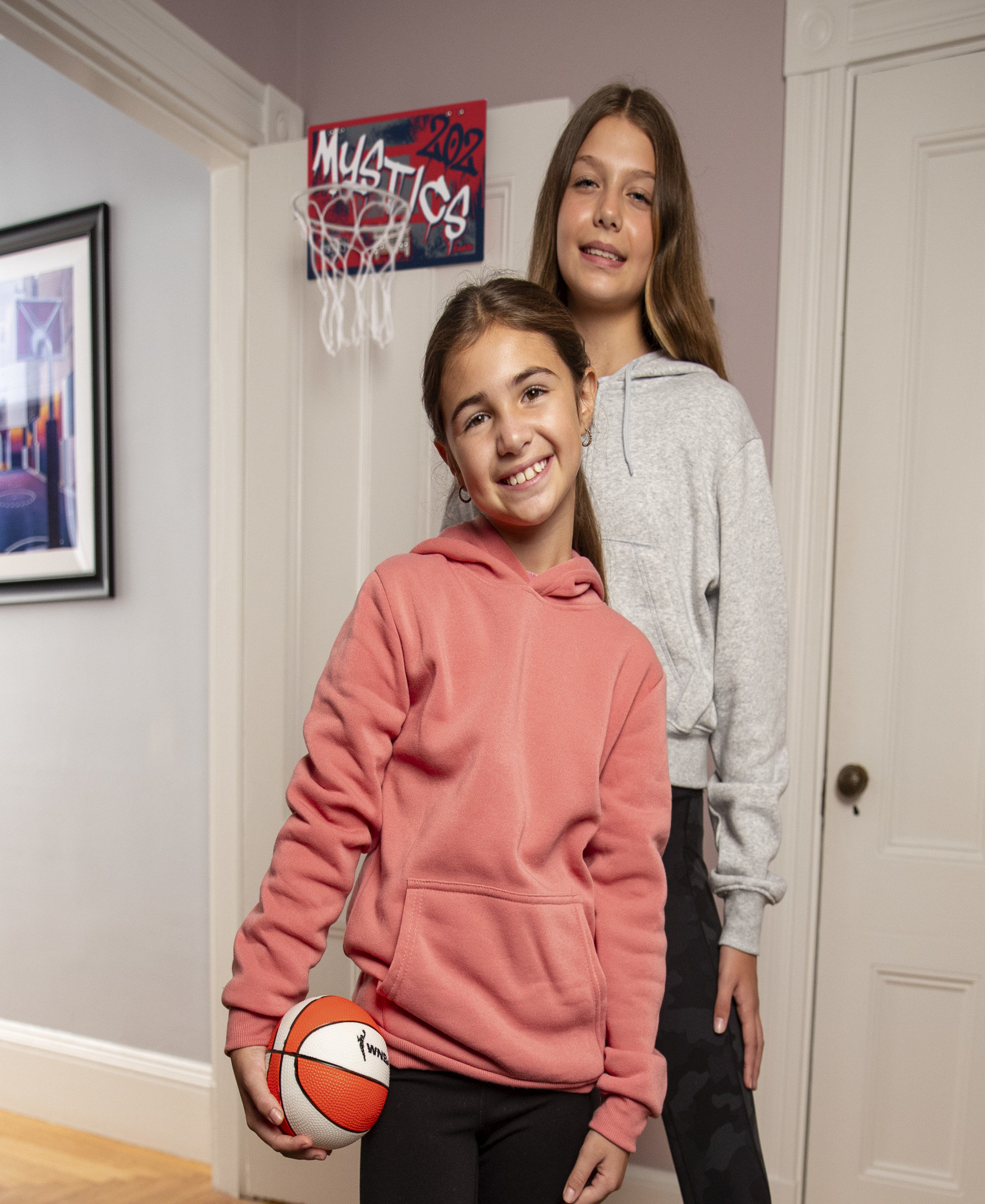 Franklin Sports WNBA Washington Mystics Over The Door Basketball Hoop ...