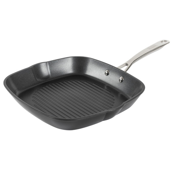 Kuhn Rikon Easy Pro Aluminium Non-Stick Induction Safe Grill Pan, 28cm ...