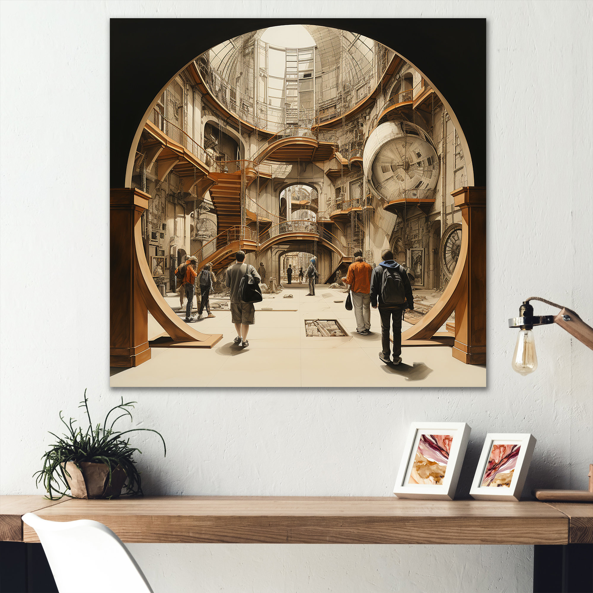 Design Art Museums Analytic Drawing I On Canvas Print | Wayfair