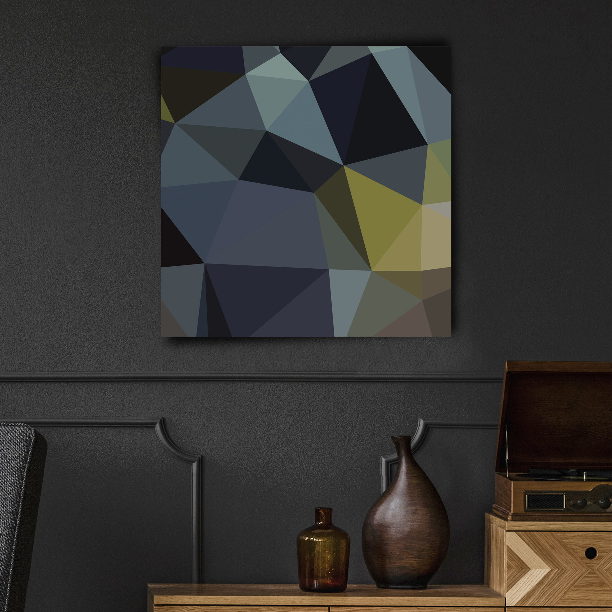 Wrought Studio™ Polygons 6 Wall Art | Wayfair