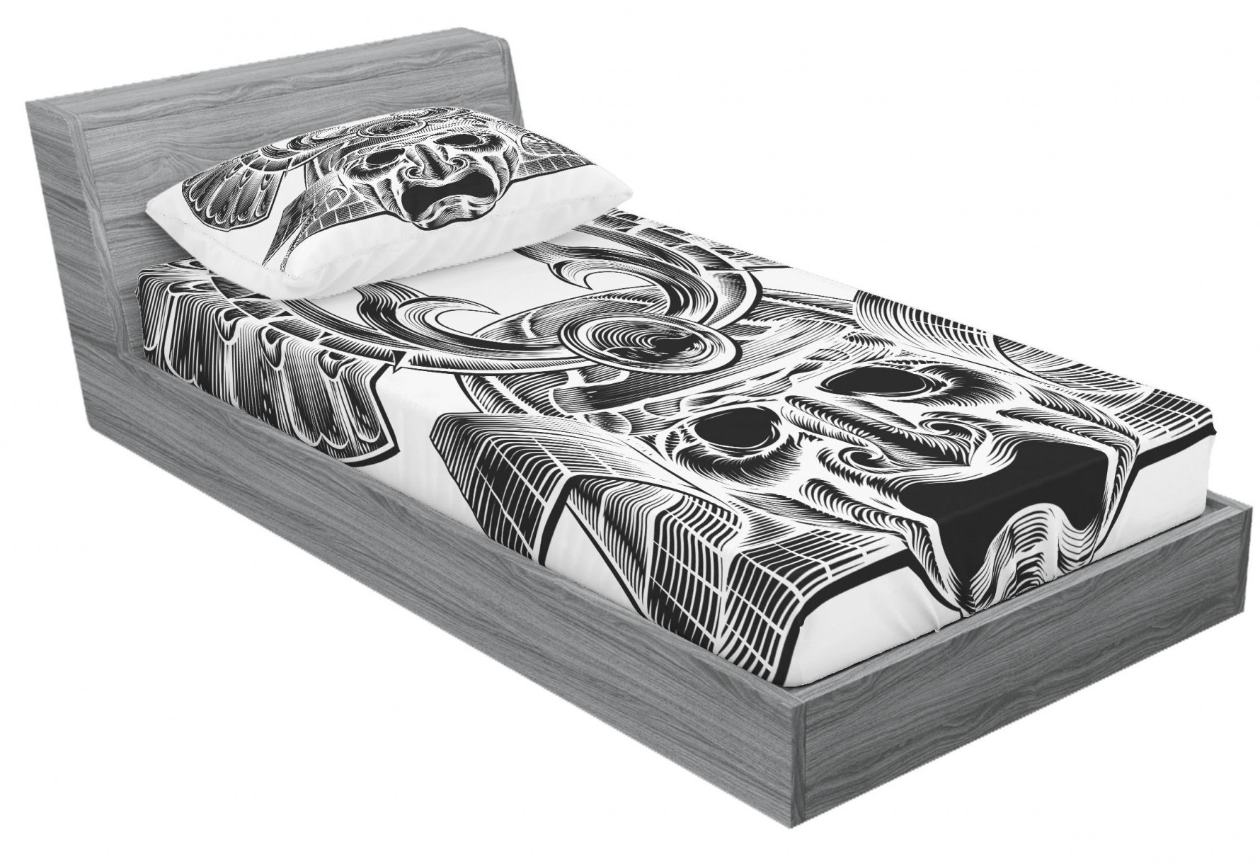 Ambesonne Japanese Sheet Set | Wayfair