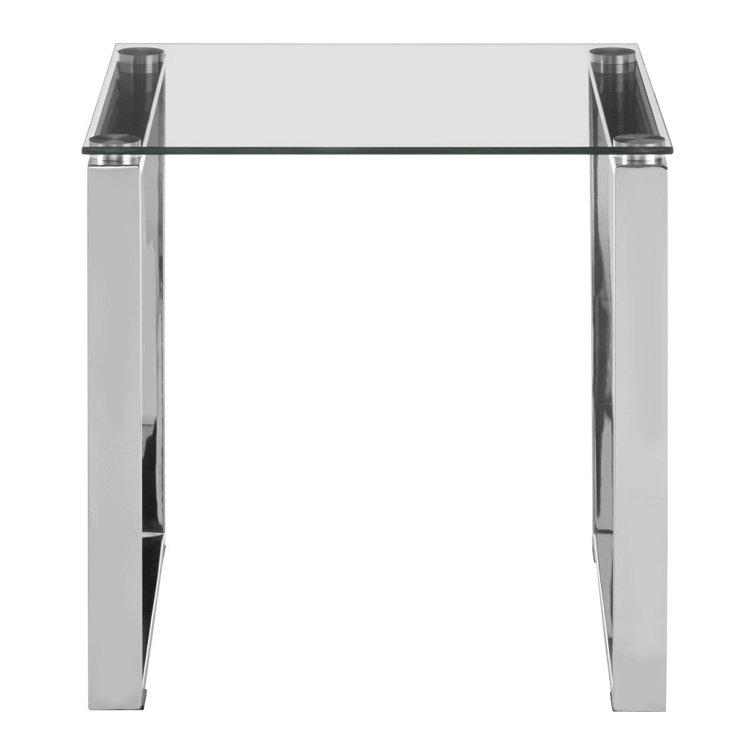 Orren Ellis Jenny Chrome Side Table - Wayfair Canada