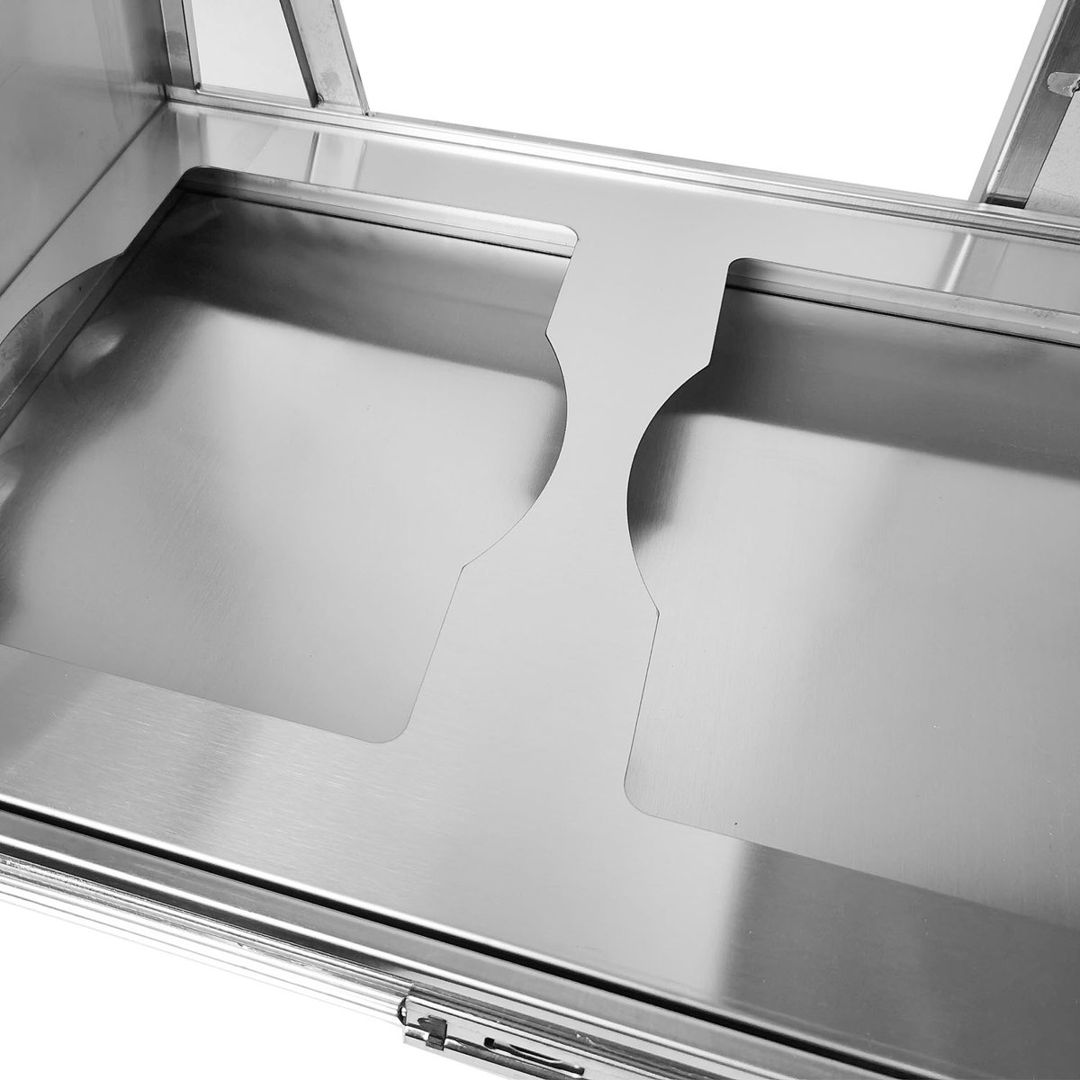 Rebrilliant Built-in Double Trash Drawer Stainless Steel W20''X H27''X ...