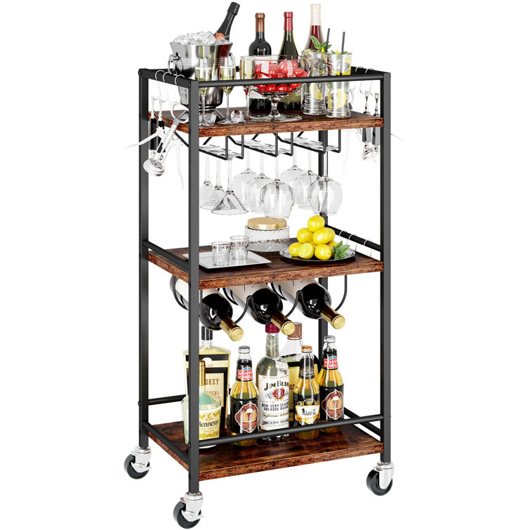 Ebern Designs Elrita Kitchen Cart | Wayfair