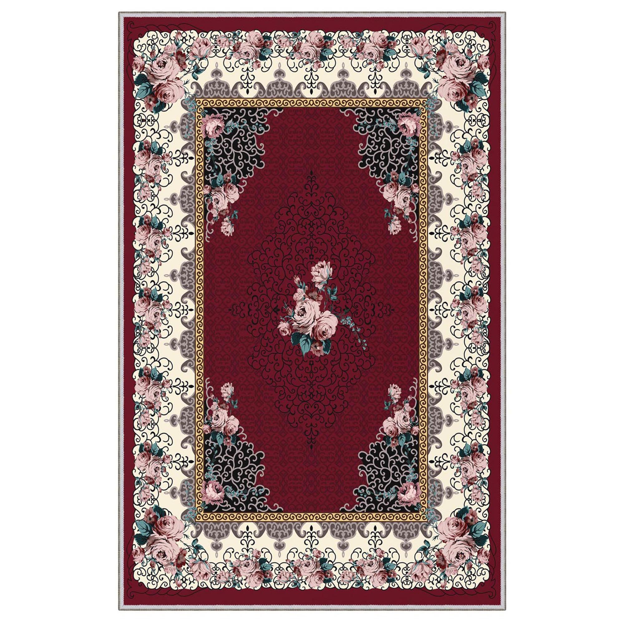 East Urban Home Marciano Machine Woven Rectangle 1'8" x 2'7" Polyester ...