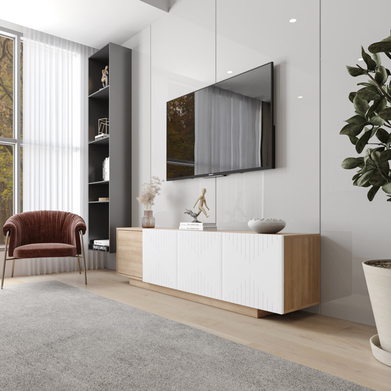 Wade Logan® Brekia 70'' Media Console | Wayfair