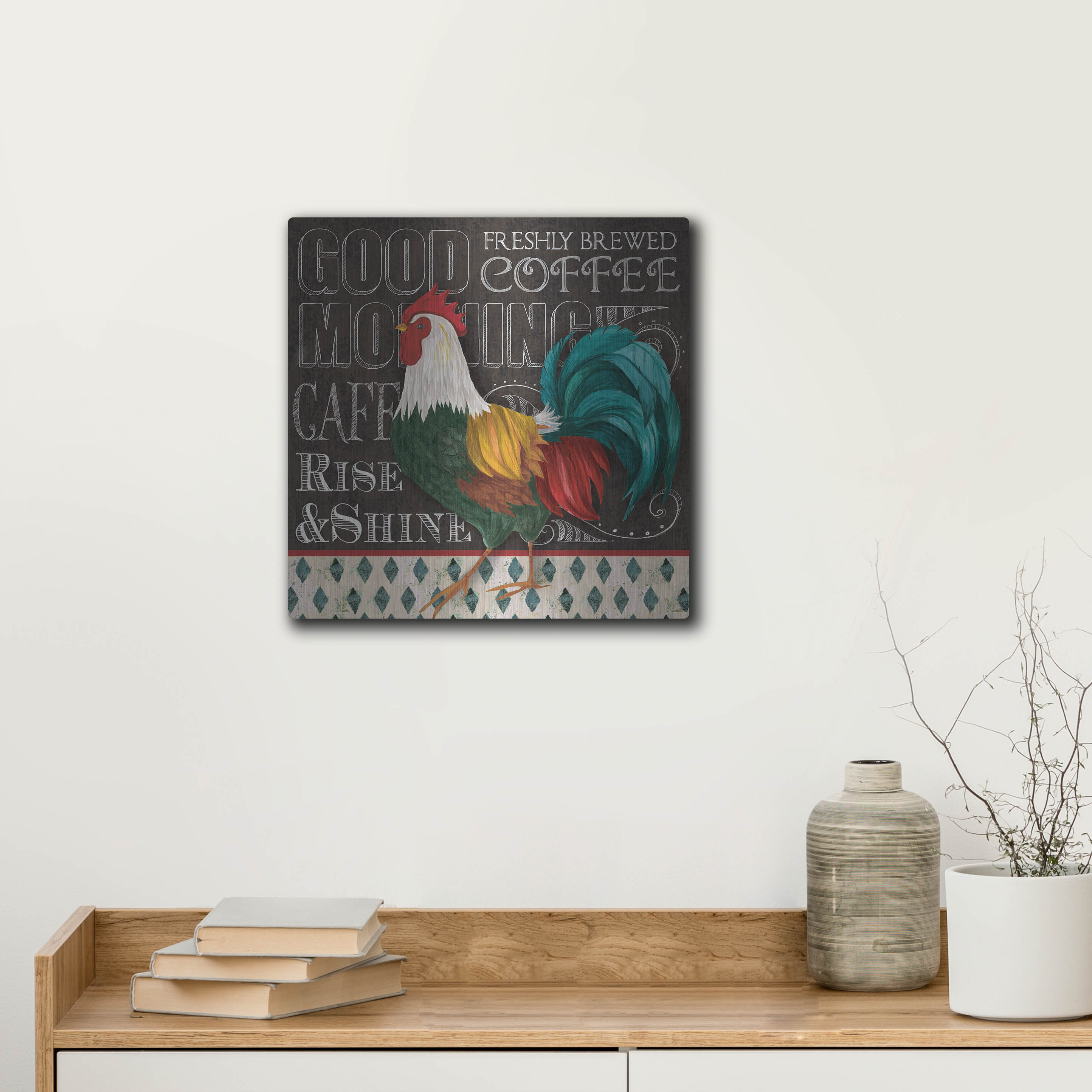 August Grove® 'Good Morning' by Fiona Stokes-Gilbert Metal Wall Art ...