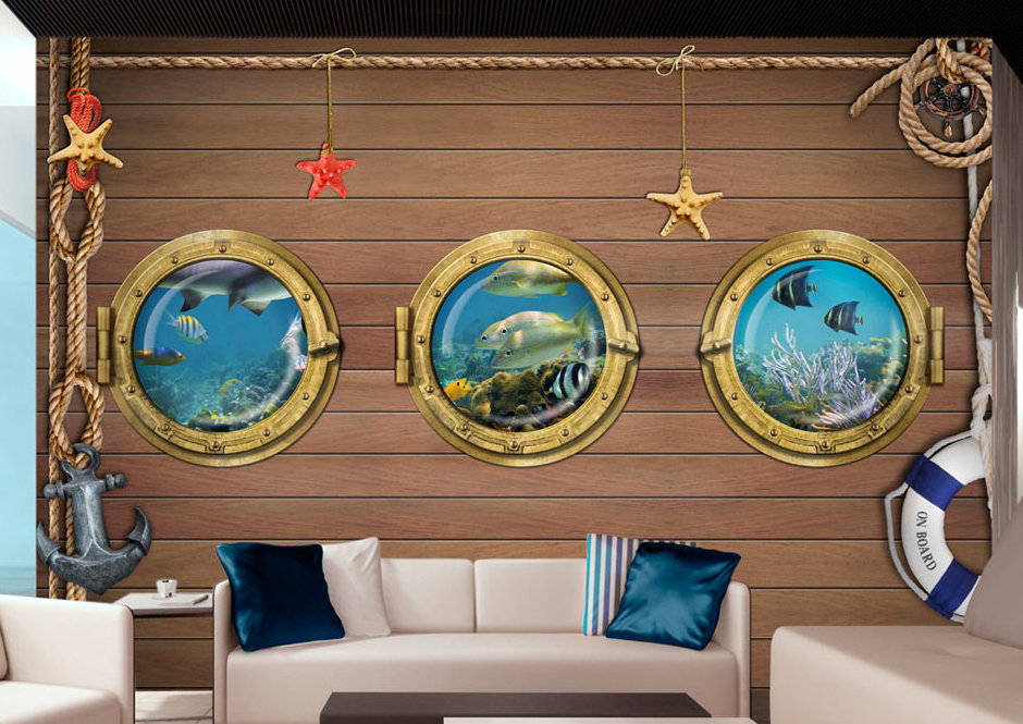 East Urban Home Overboard 10'' L x 83" W Wall Mural | Wayfair