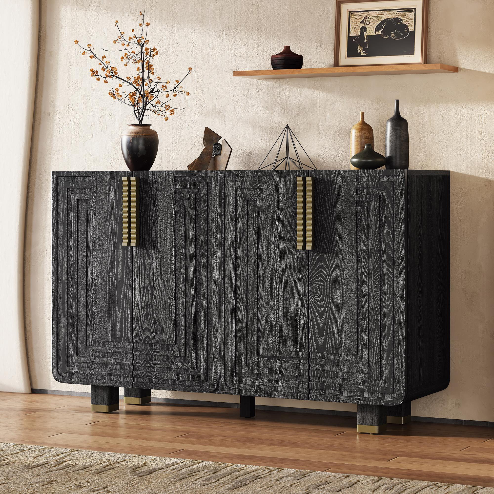 Latitude Run® Vintage Buffet with Storage - Wayfair Canada