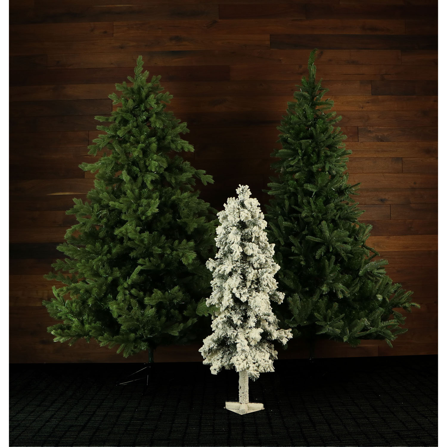 Fraser Hill Farm 3 Peace Snowy Alpine Evergreen 4' Beige Pine ...