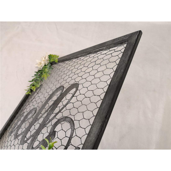 17 Stories Handmade Metal Text & Numbers Wall Decor | Wayfair