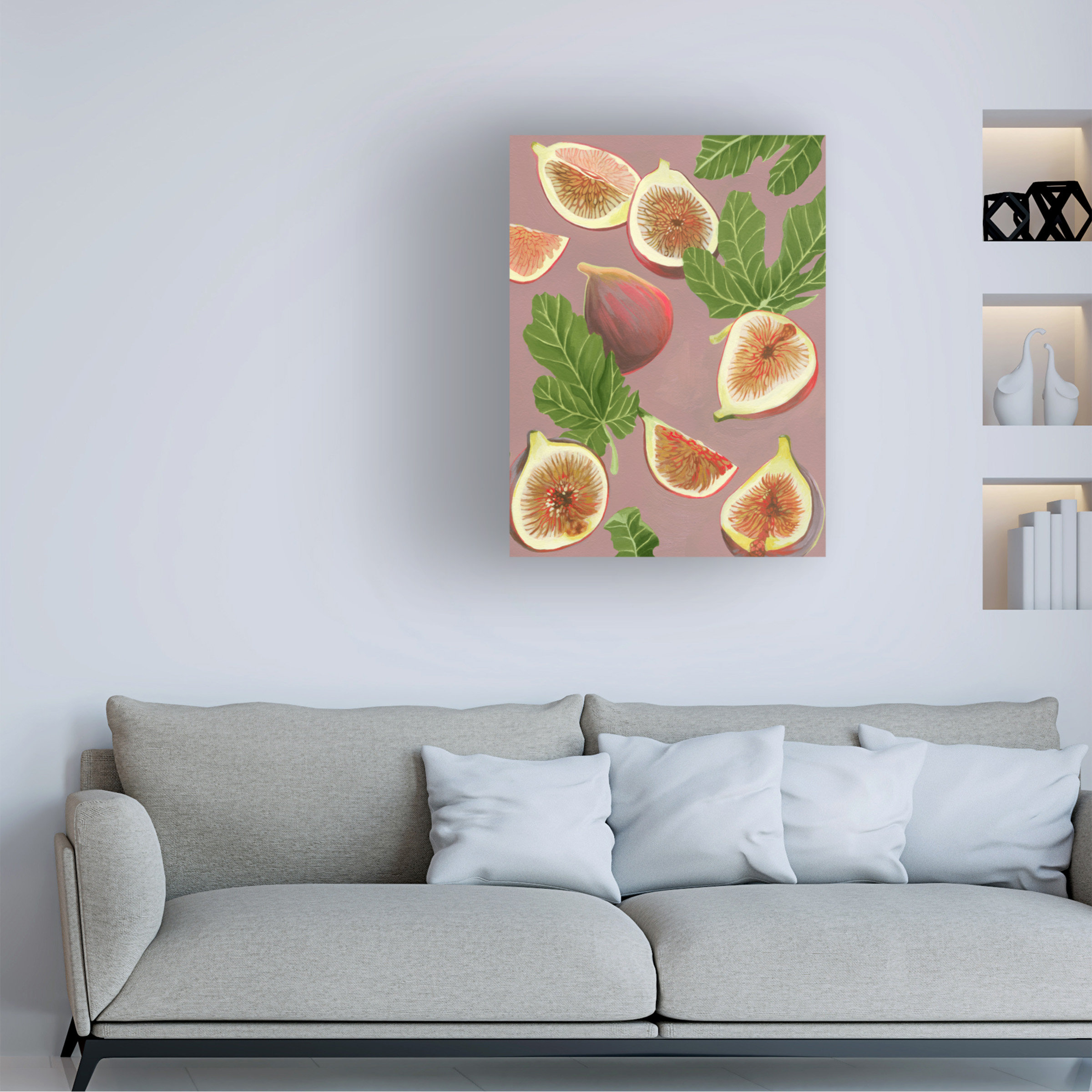 Winston Porter Grace Popp Harvest Figs II Canvas Wall Art | Wayfair