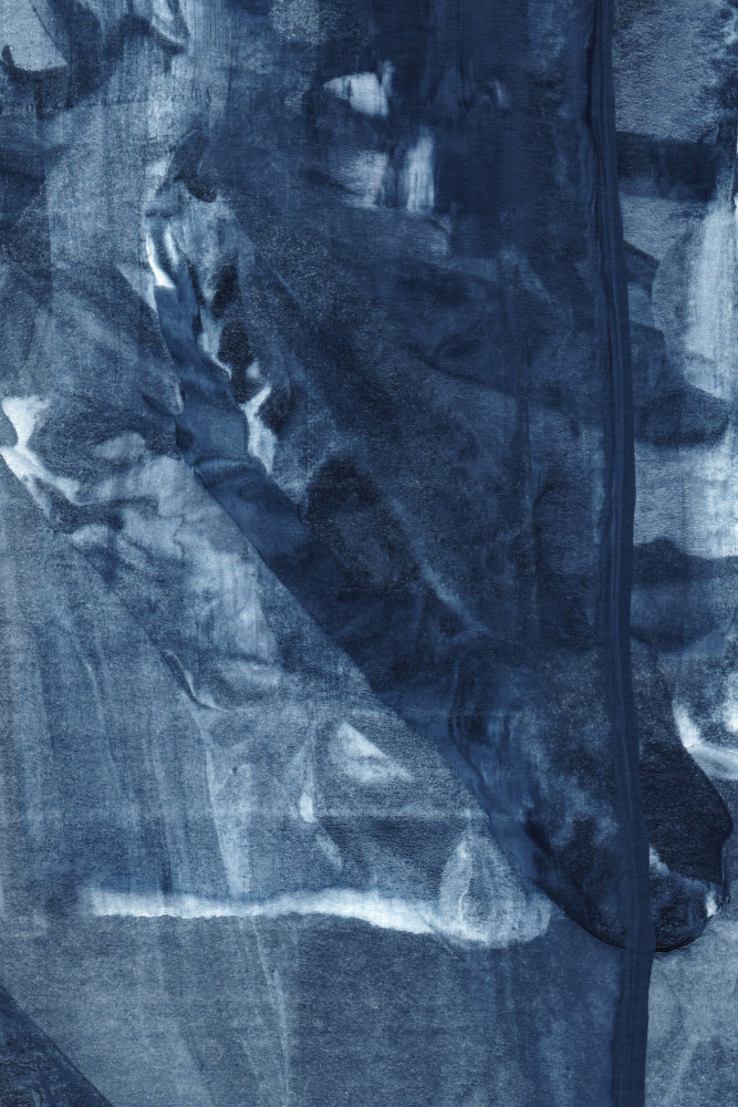 Ivy Bronx Blue Texture No 5 | Wayfair.co.uk