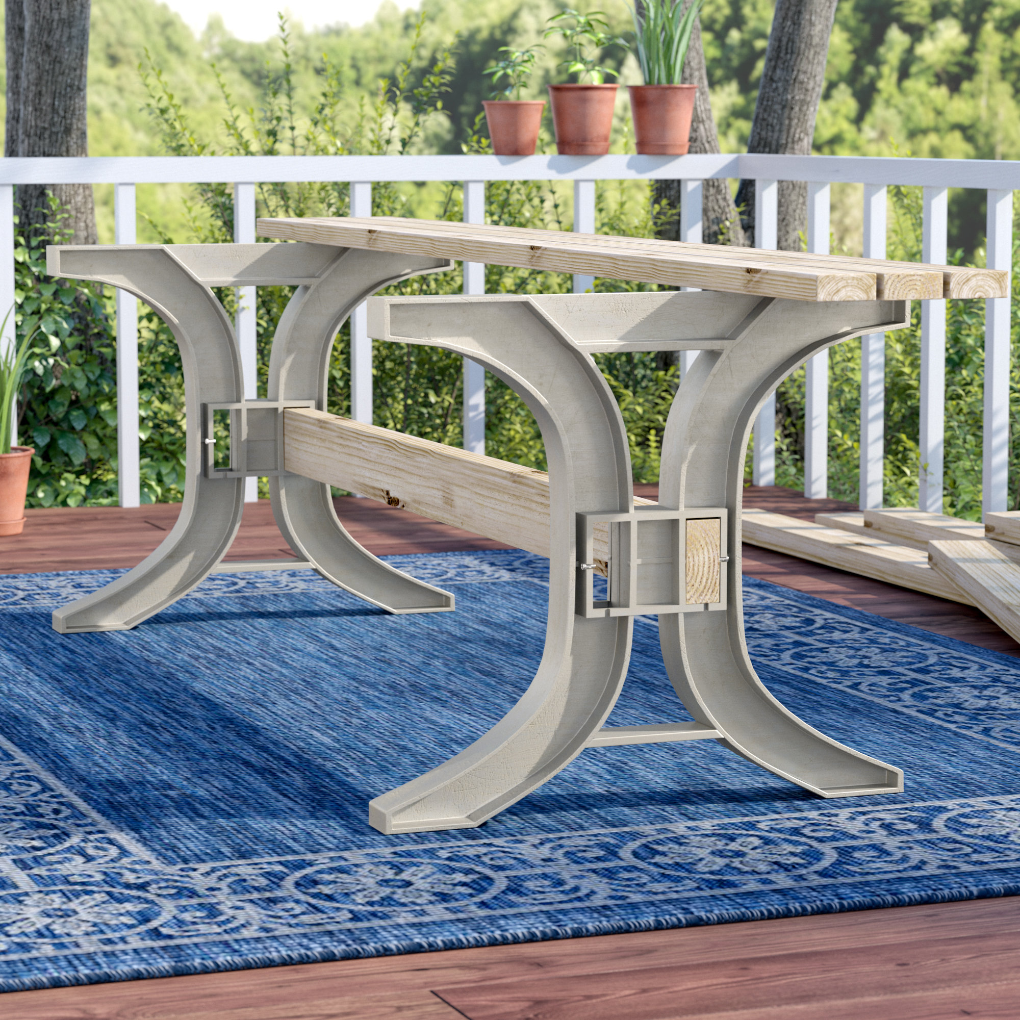 August Grove® Amariyanna Dining Table & Reviews | Wayfair