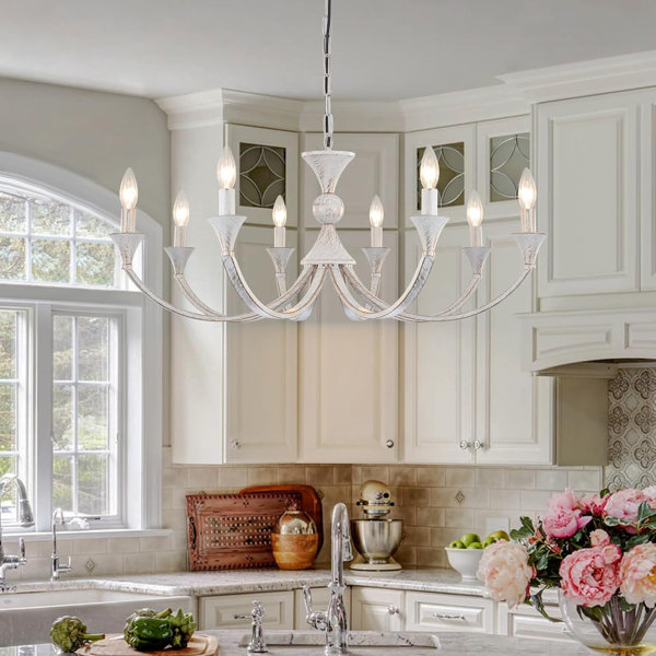 August Grove® Coila 8 - Light Dimmable Classic / Traditional Chandelier ...