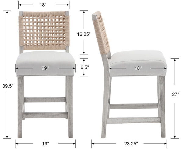 Red Barrel Studio® Dazhon 27'' Counter Stool | Wayfair