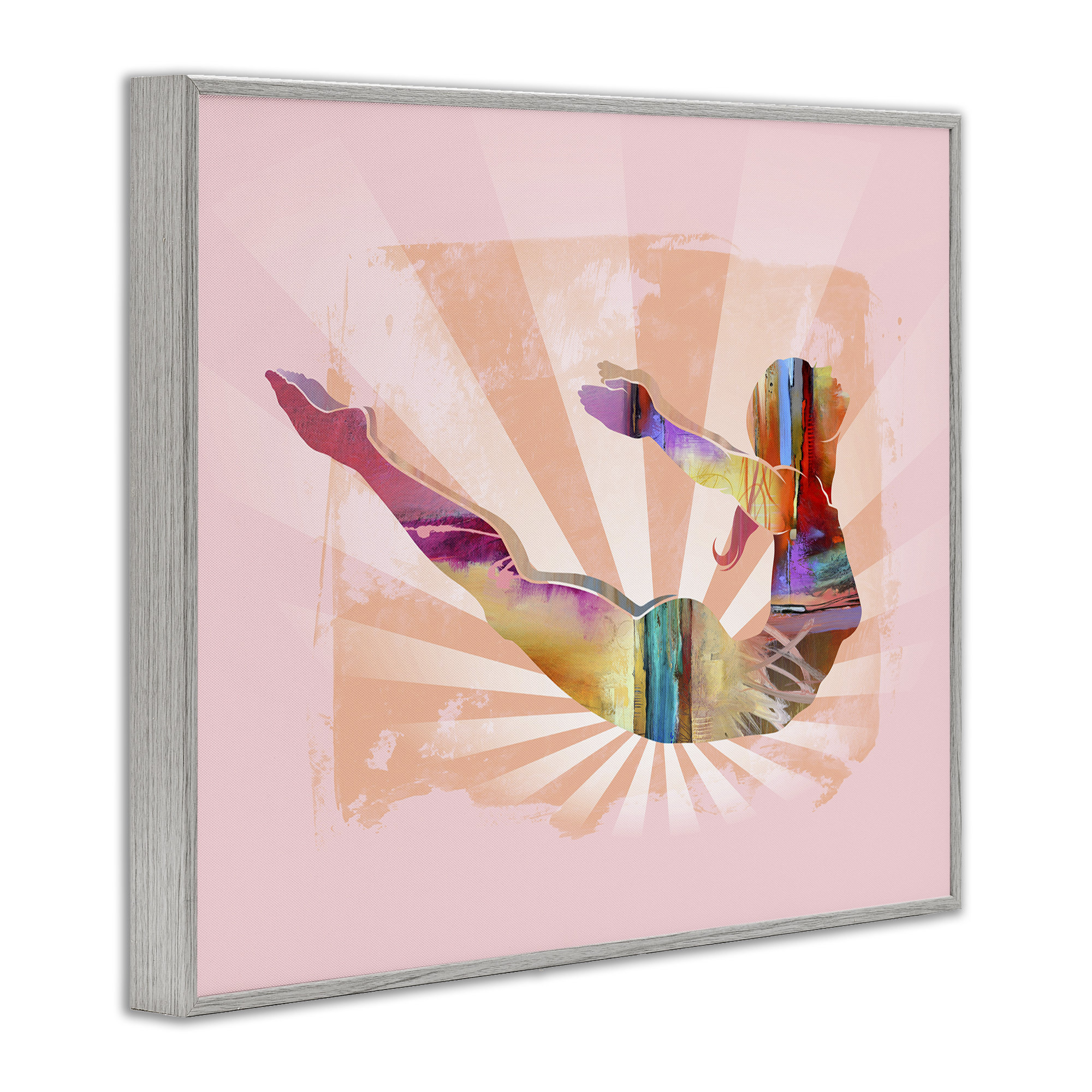 Ebern Designs Abstract Mindfulness Exercise Giclee Art by Tim Parker ...