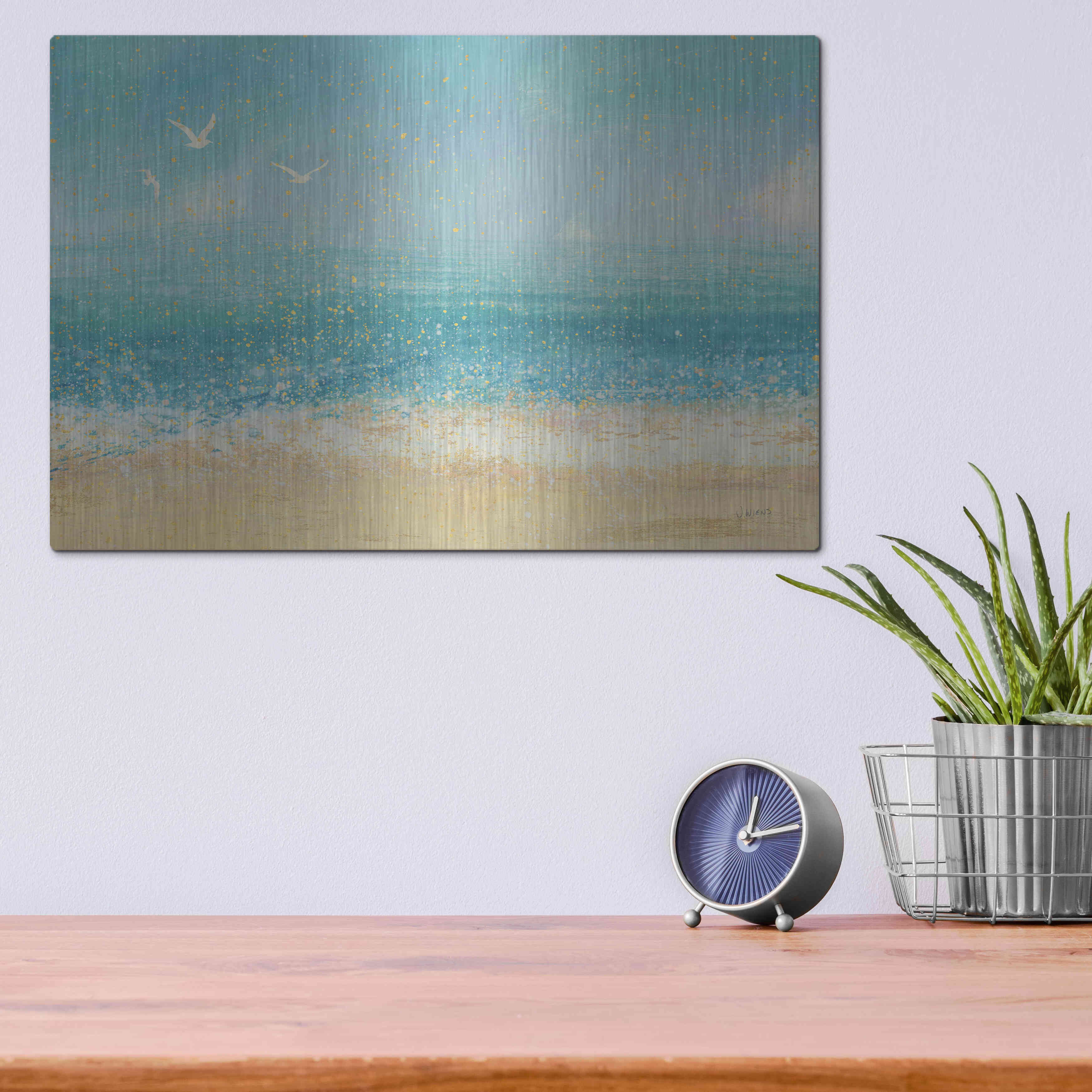 Dovecove " Splatter Beach I " by James Wiens | Wayfair