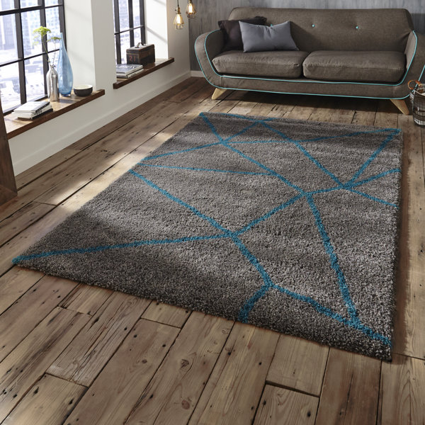 Latitude Run Mahon Grey Area Rug & Reviews | Wayfair.co.uk