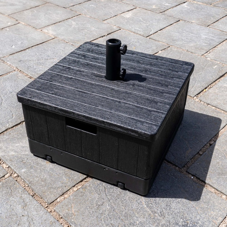 Dakota Fields Cambri 7kg Umbrella Box Versatile Base with Wheels ...