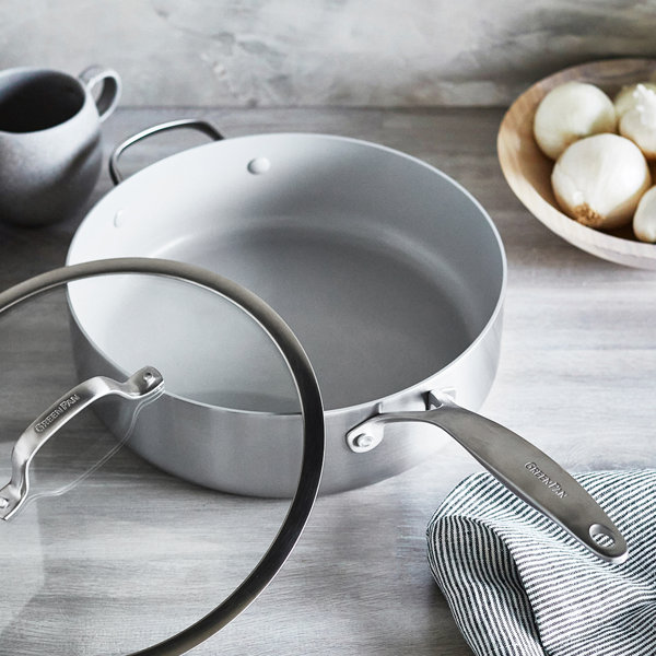 GreenPan Venice Pro Tri-Ply Stainless Steel Healthy Ceramic Nonstick ...