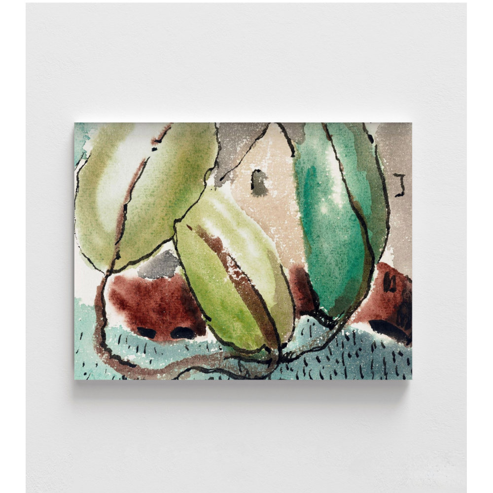 WeFrameArt House With Trees By Arthur Dove, Framed Arthur Dove Painting ...