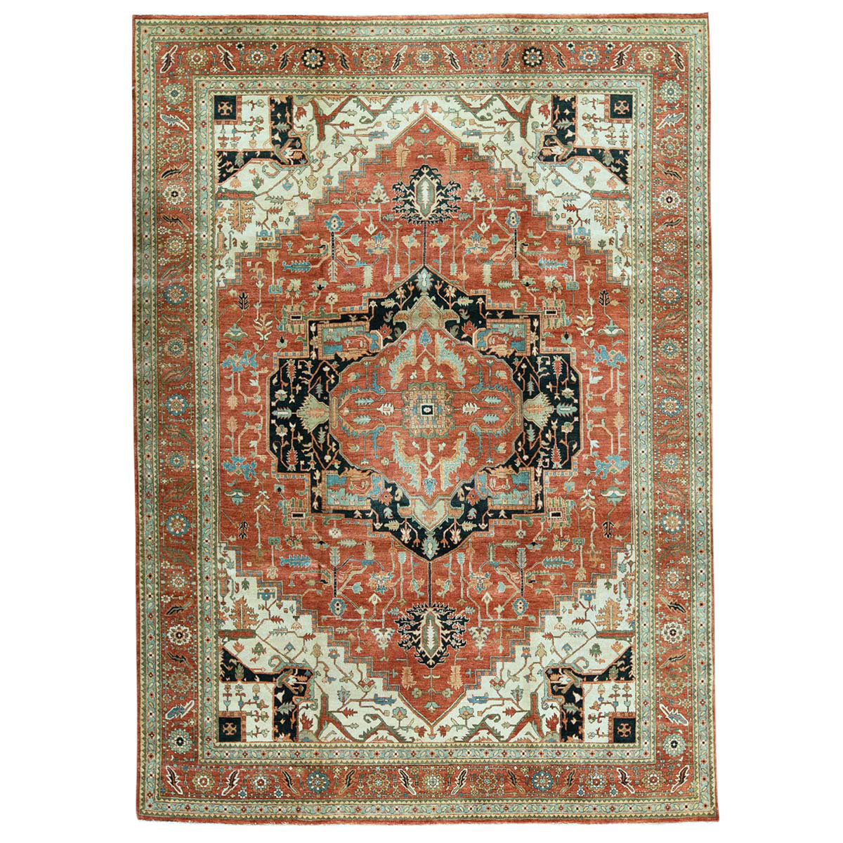 Bokara Rug Co., Inc. One-of-a-Kind Hand-Knotted 9'11" x 13'8" Wool Area ...