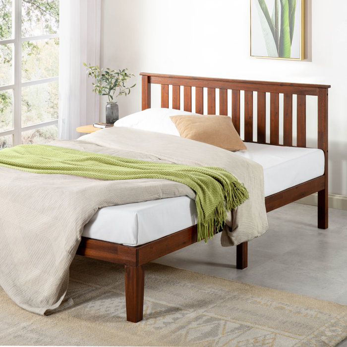 Red Barrel Studio® Travie Solid Wood Slat Bed & Reviews | Wayfair
