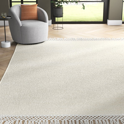 Blume Handmade Flatweave Cream Area Rug & Reviews | Joss & Main