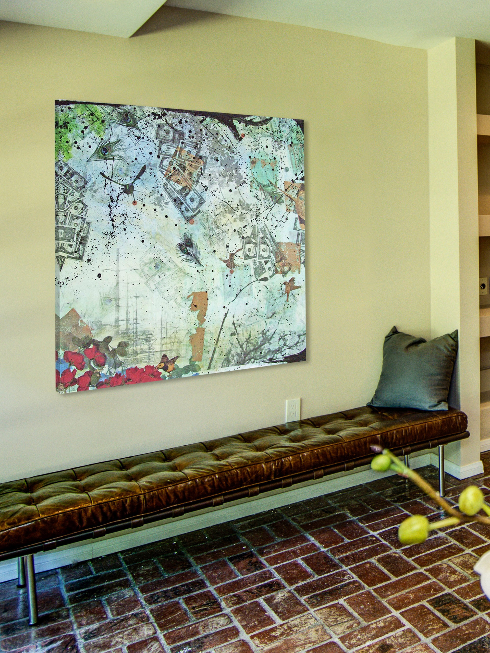 Marmont Hill 'Natures Nurture' by Tracy Silva Barbosa Painting Print on ...