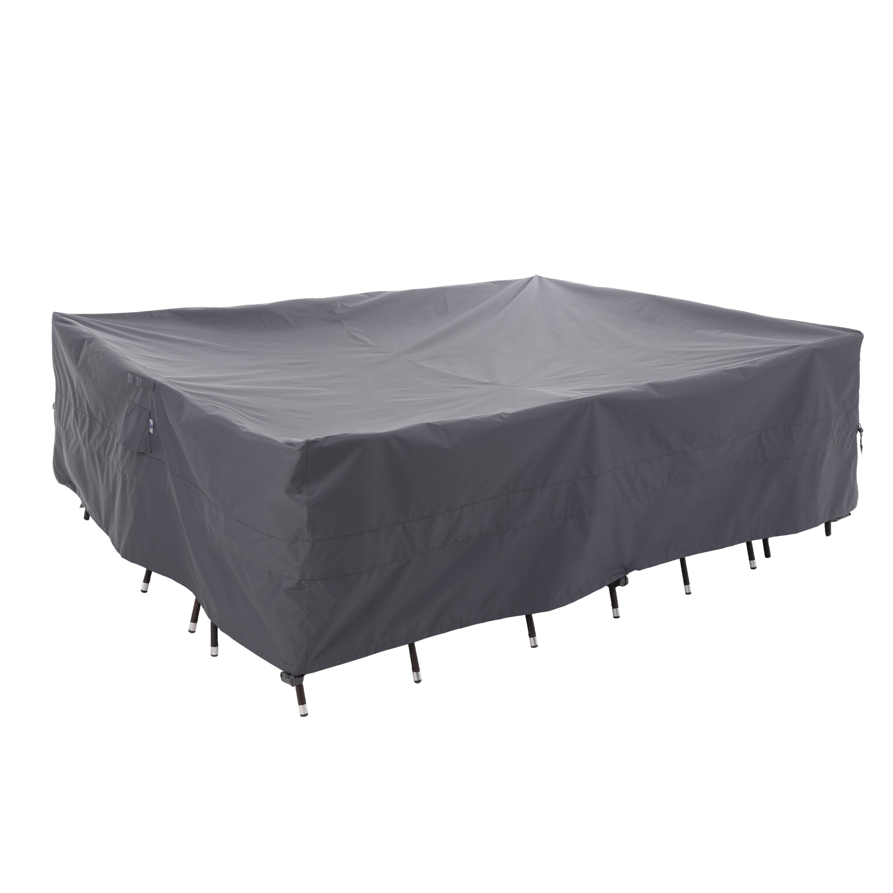 GlenvalNY Premium Waterproof Outdoor Patio Rectangular Furniture Set ...