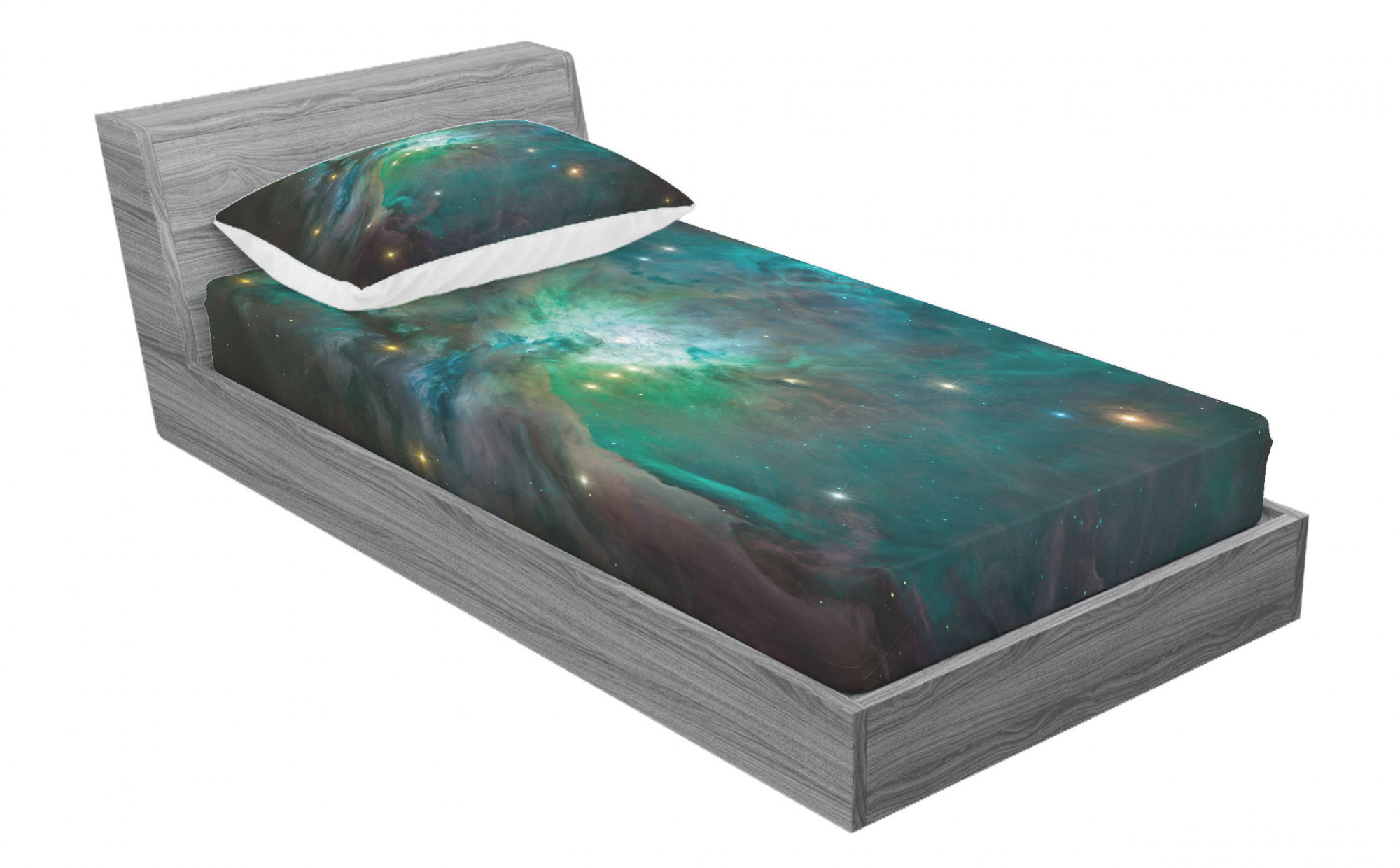 Ambesonne Space Abstract Sheet Set | Wayfair