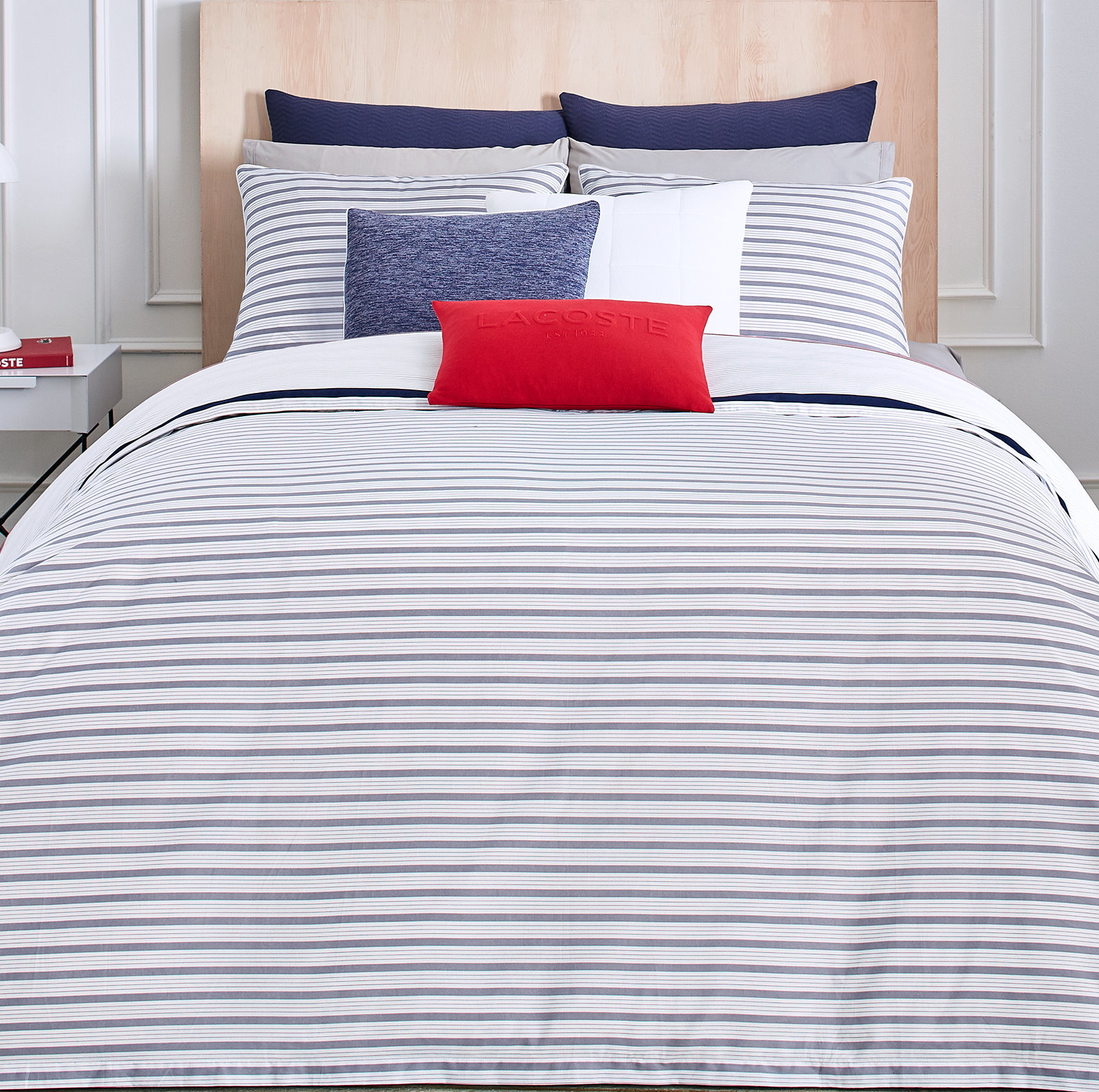 Lacoste Milady Reversible Comforter Set & Reviews | Wayfair