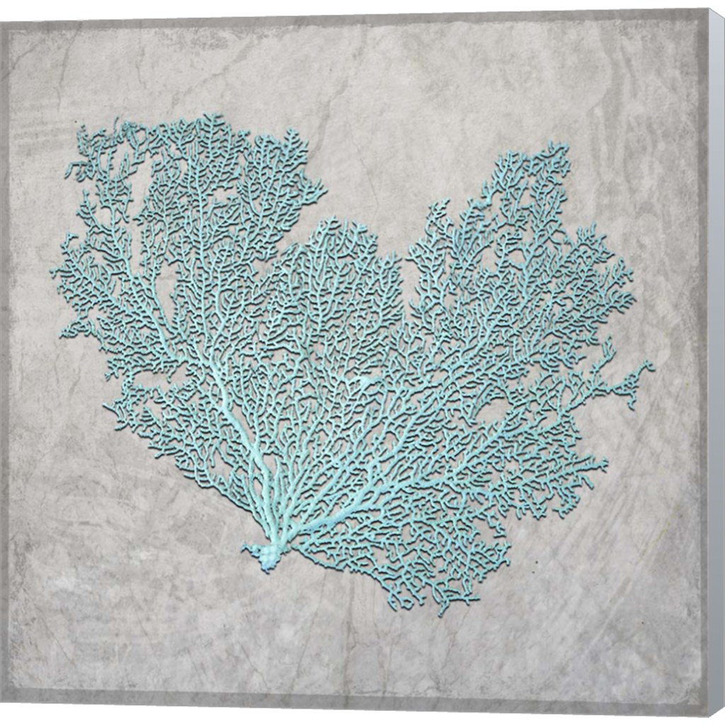 Dovecove Decorative Sea Leaf 4 by Lightboxjournal - Wrapped Canvas ...