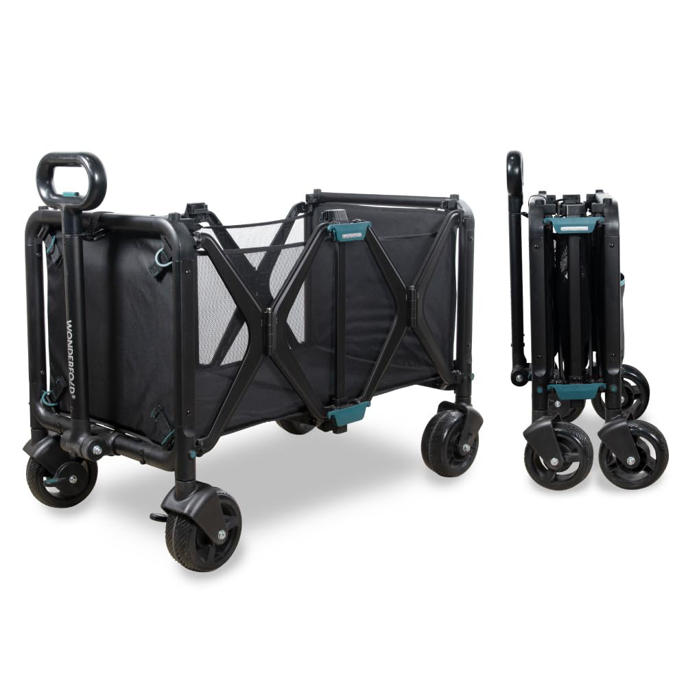 Fashion Finesse Convertible Utility Wagon - Sturdy, Compact Collapsible ...
