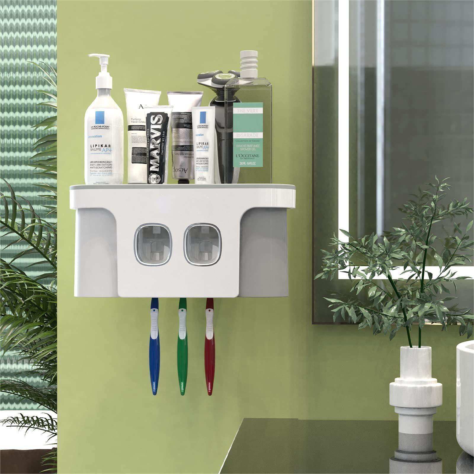 Ebern Designs Terzenbach Toothbrush Holders For Bathrooms Toothpaste ...